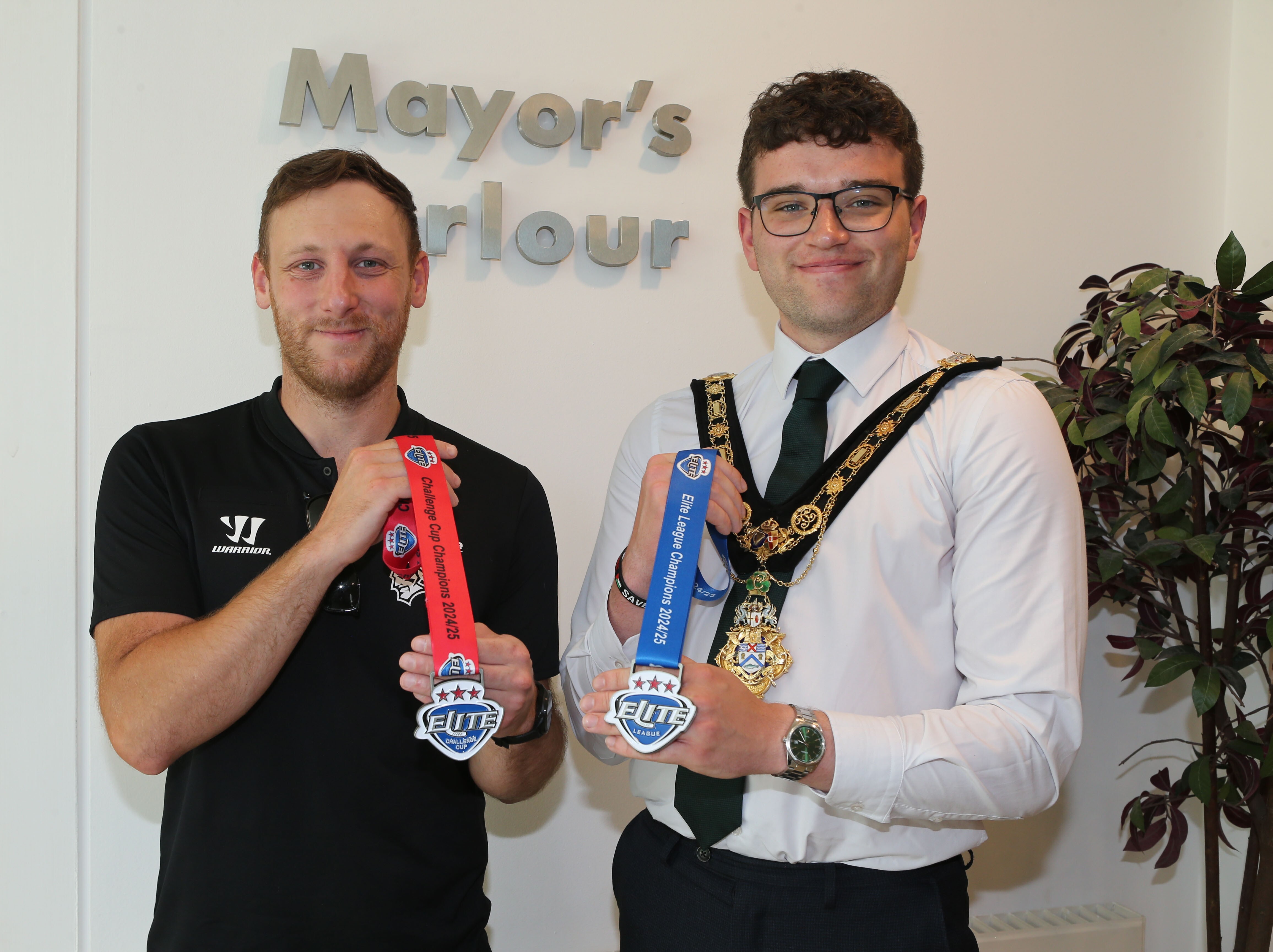 Ballymoney sportsman Andrew Dickson recognised for his ‘Giant’ achievements by Mayor of Causeway ...