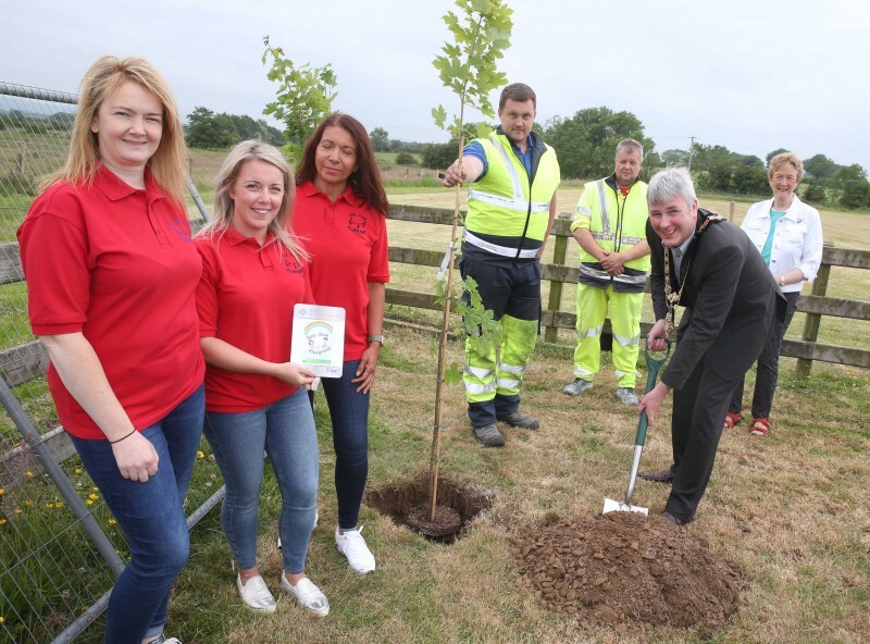 Community tree planting project takes place in Mosside | Causeway Coast ...