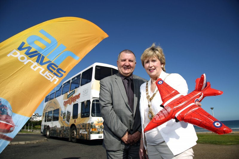 Translink support Air Waves Portrush with free shuttle bus service ...